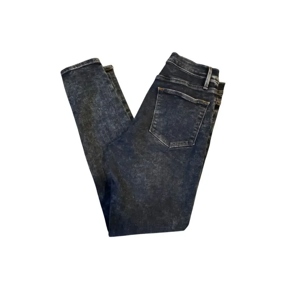 Frame Denim | Jeans | Frame Le High Skinny Jeans Size 3 Dark Trumbull ...